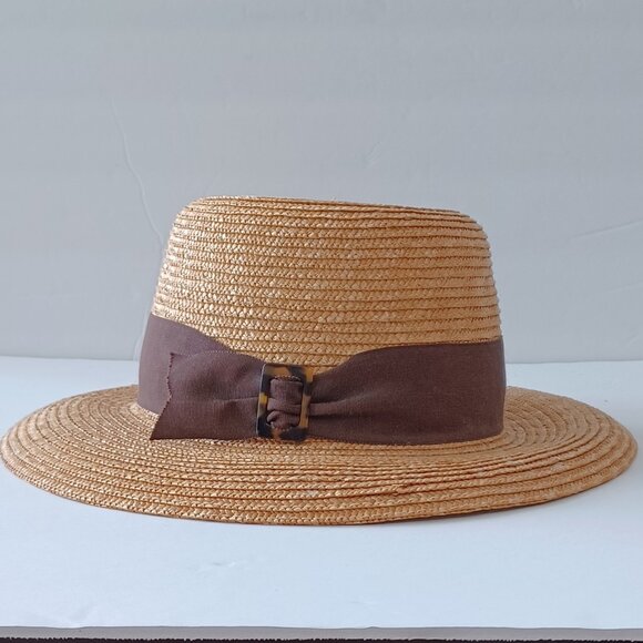 Ann Taylor | Accessories | Ann Taylor Straw Hat Grosgrain Ribbon ...